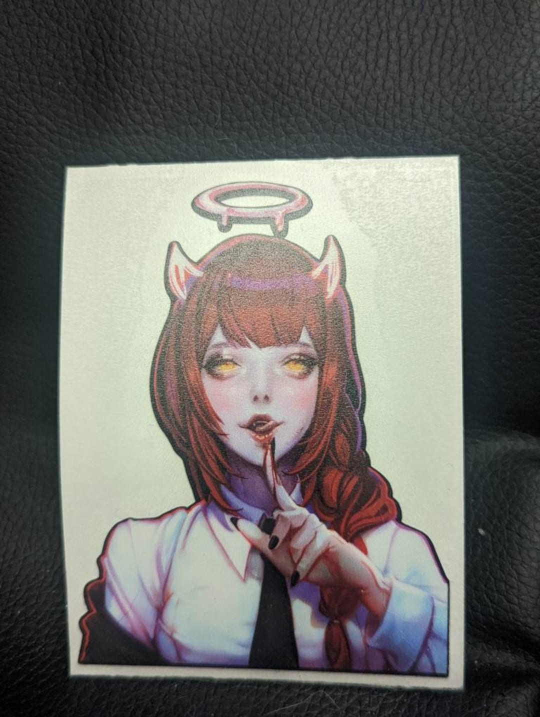 Makima Chainsaw Man Car Decal Sticker - Etsy