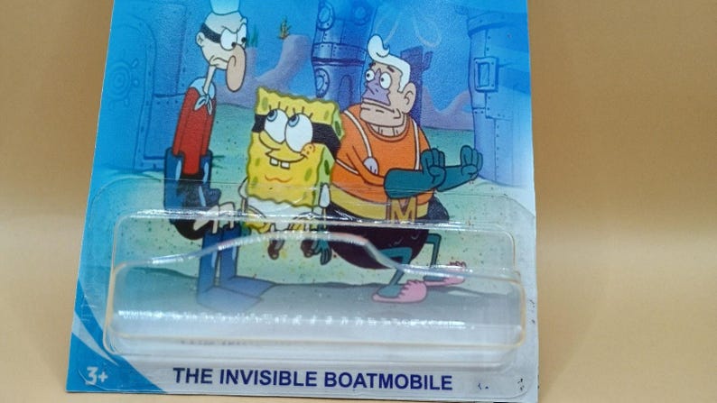 Hot Wheels Spongebob Invisible Boatmobile - ULTRA RARE "stealth Mode ...