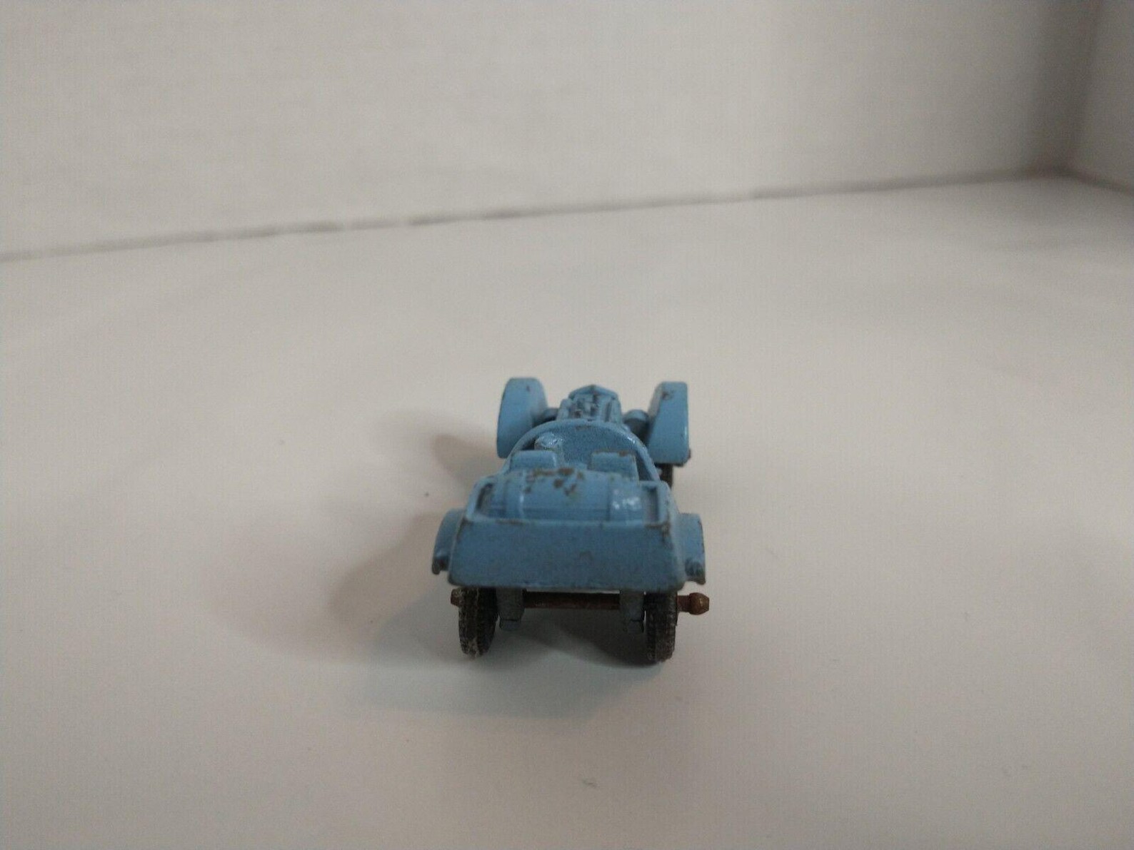 Vintage Tootsie Toy Tootsietoy 2 Blue Roadster Hot Rod Car W/ Barrel ...