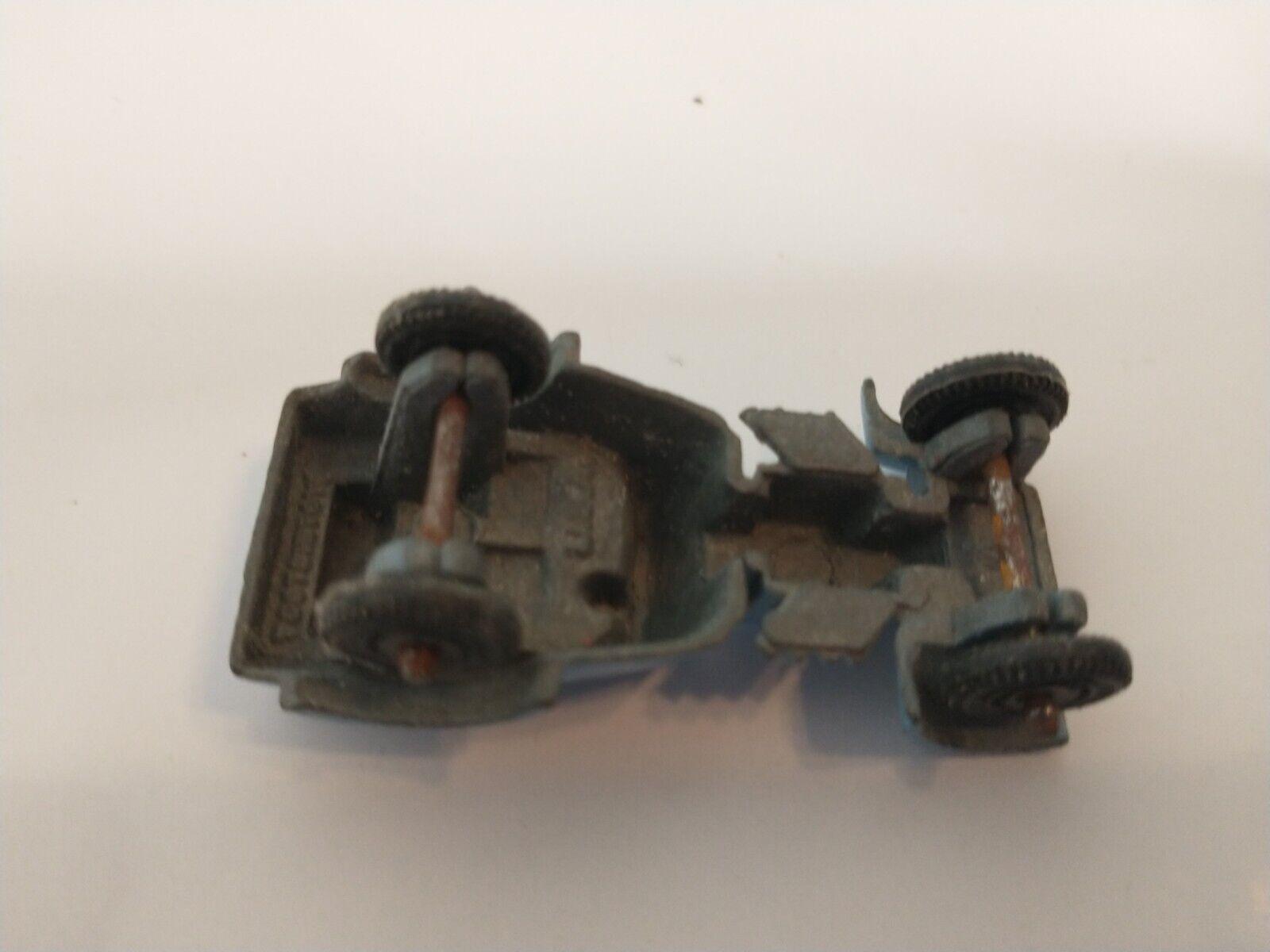 Vintage Tootsie Toy Tootsietoy 2 Blue Roadster Hot Rod Car W/ Barrel ...