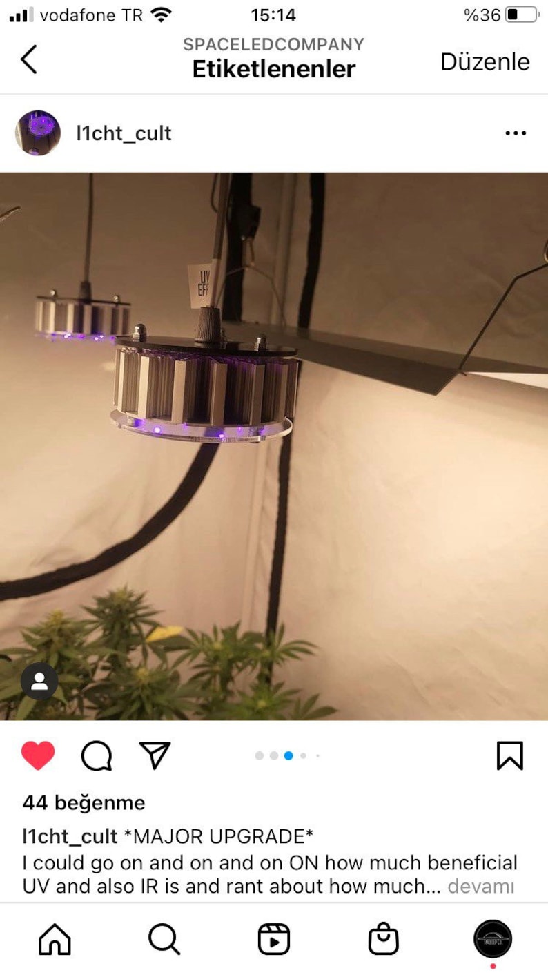 Grow Led Light Bloom Booster Ultraviolet and Infrared Quantum Board ...