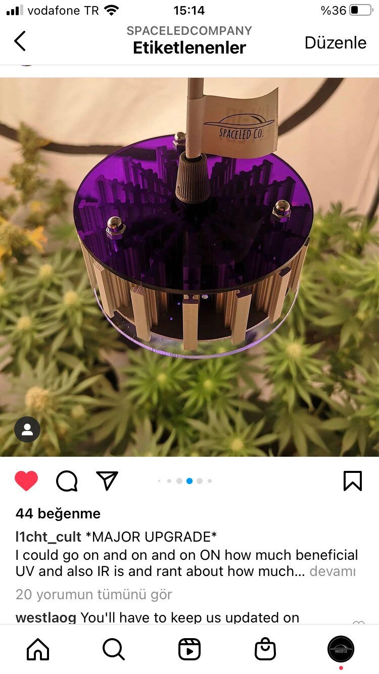 Grow Led Light Bloom Booster Ultraviolet and Infrared Quantum Board ...