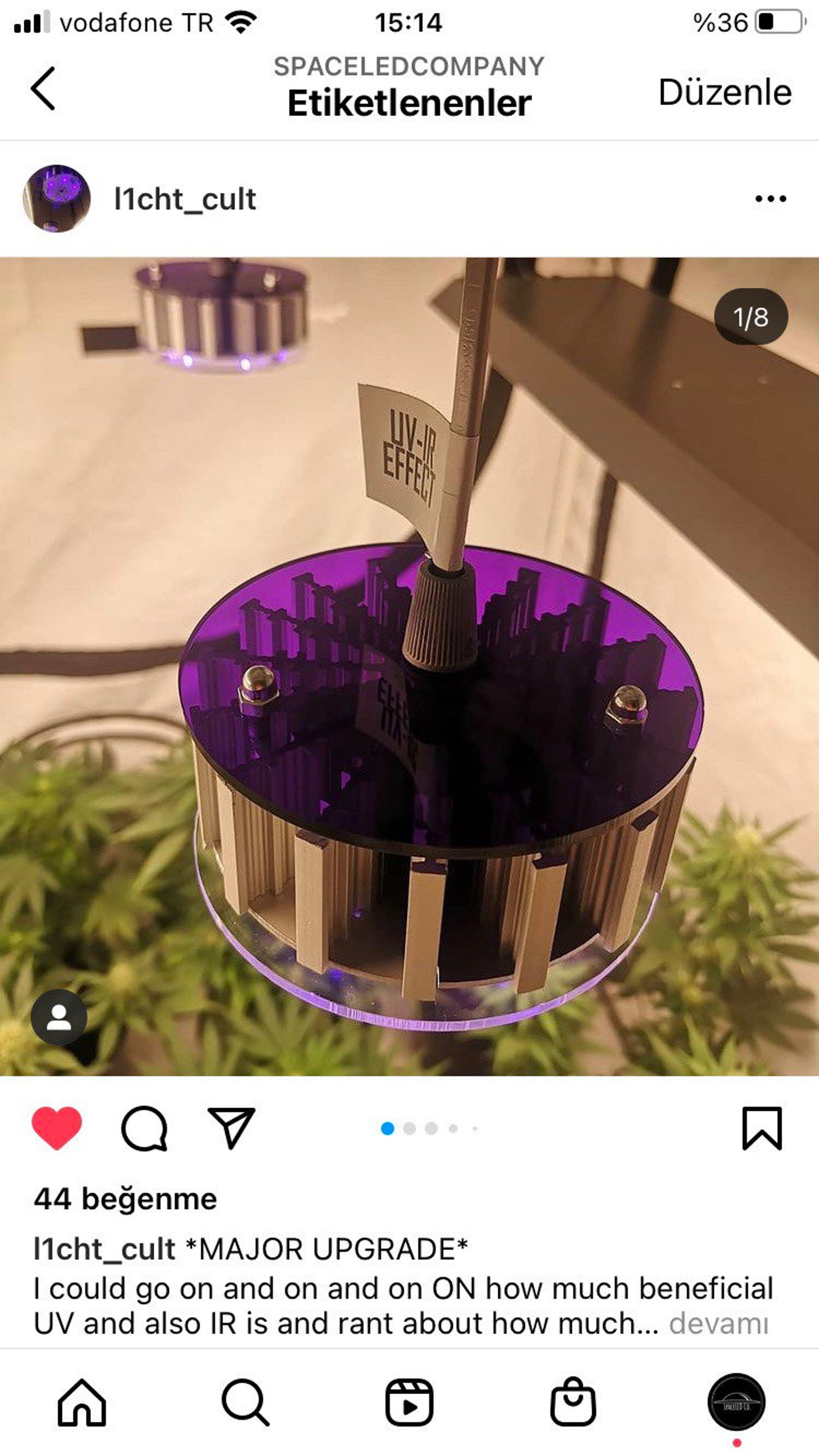 Grow Led Light Bloom Booster Ultraviolet and Infrared Quantum Board ...