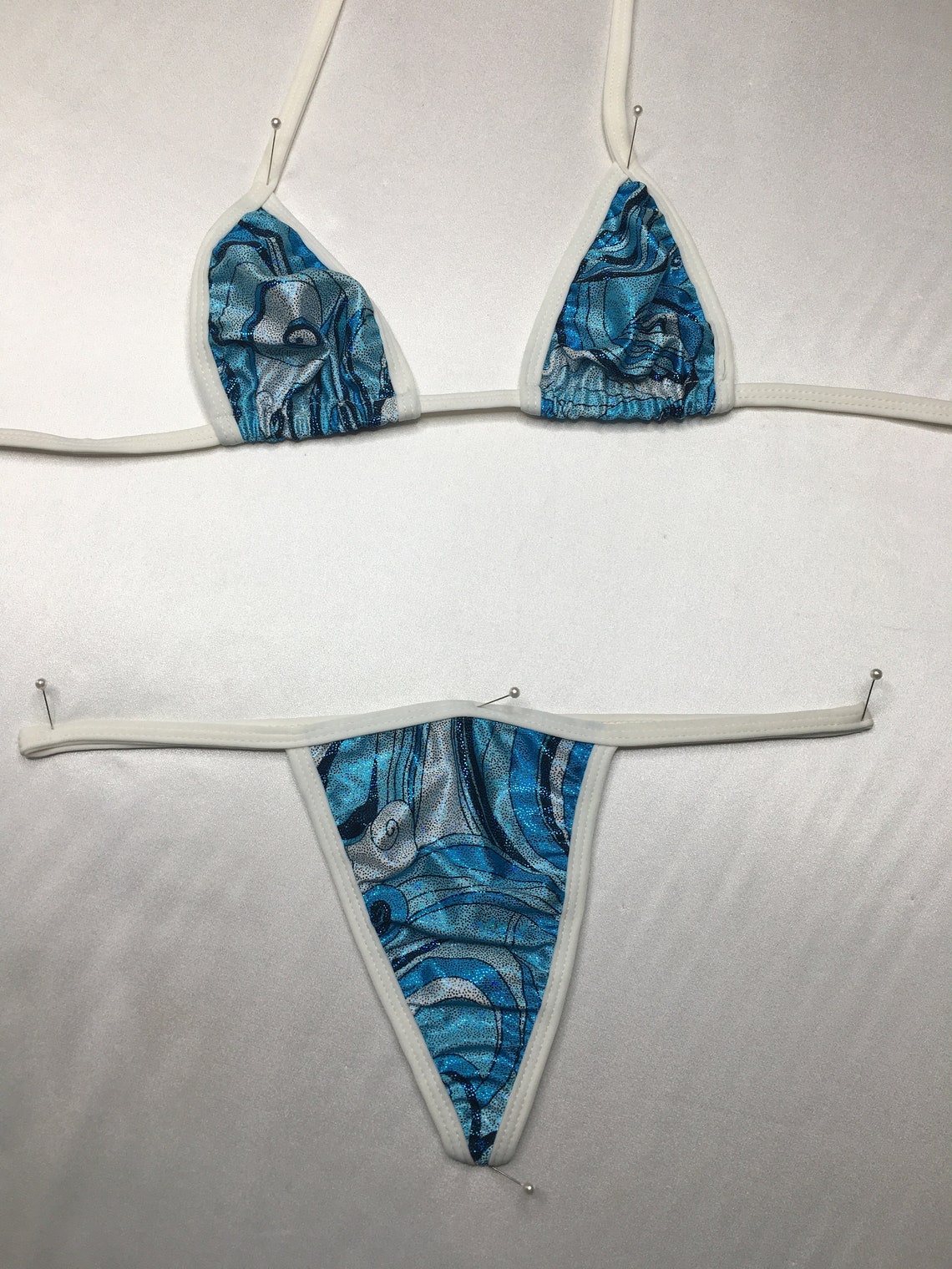 Sexy Thong String Exotic Bikini Set - Etsy