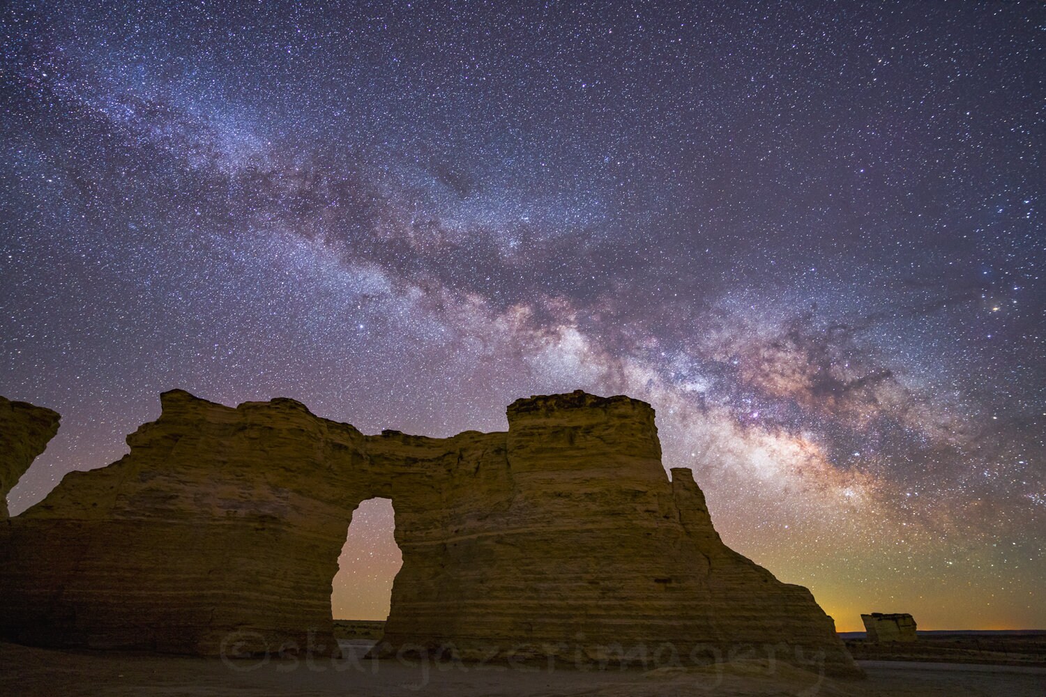 Home Décor Wall Hangings Monumental Milky Way-Kansas-Astrophotography ...