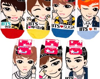 Bts Socks | Etsy