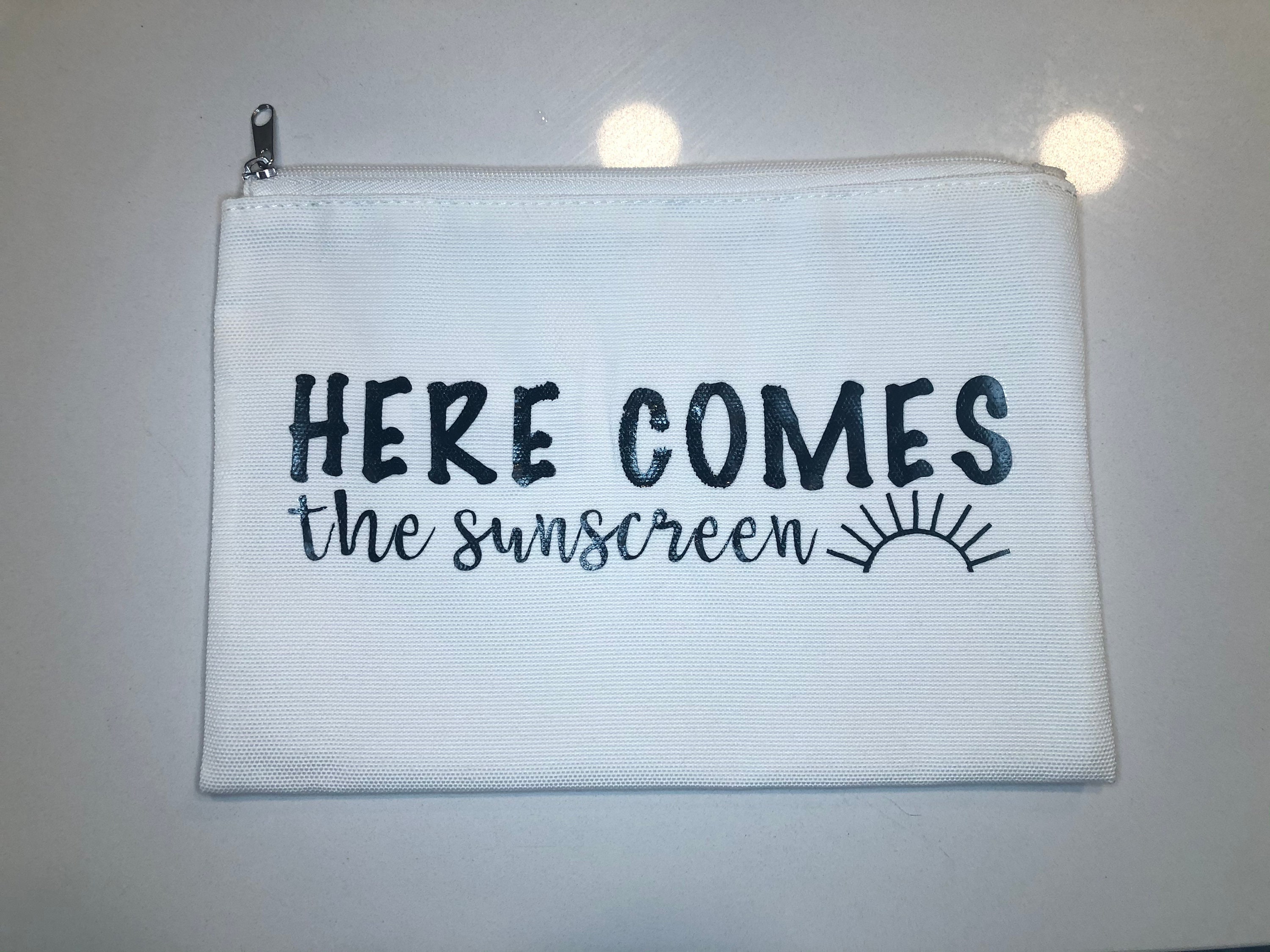 Sunscreen Cosmetic Bag - Etsy