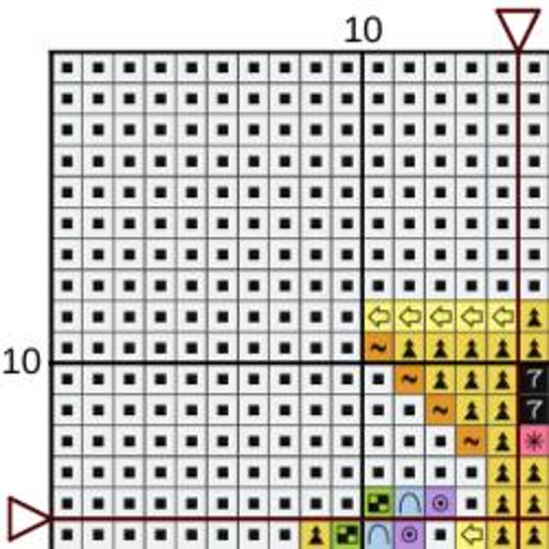 Kawaii Shooting Star Cross Stitch Pattern – Beginner Friendly (PDF ...