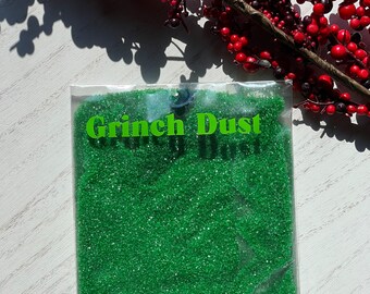 Grinch Dust Sticker - Etsy