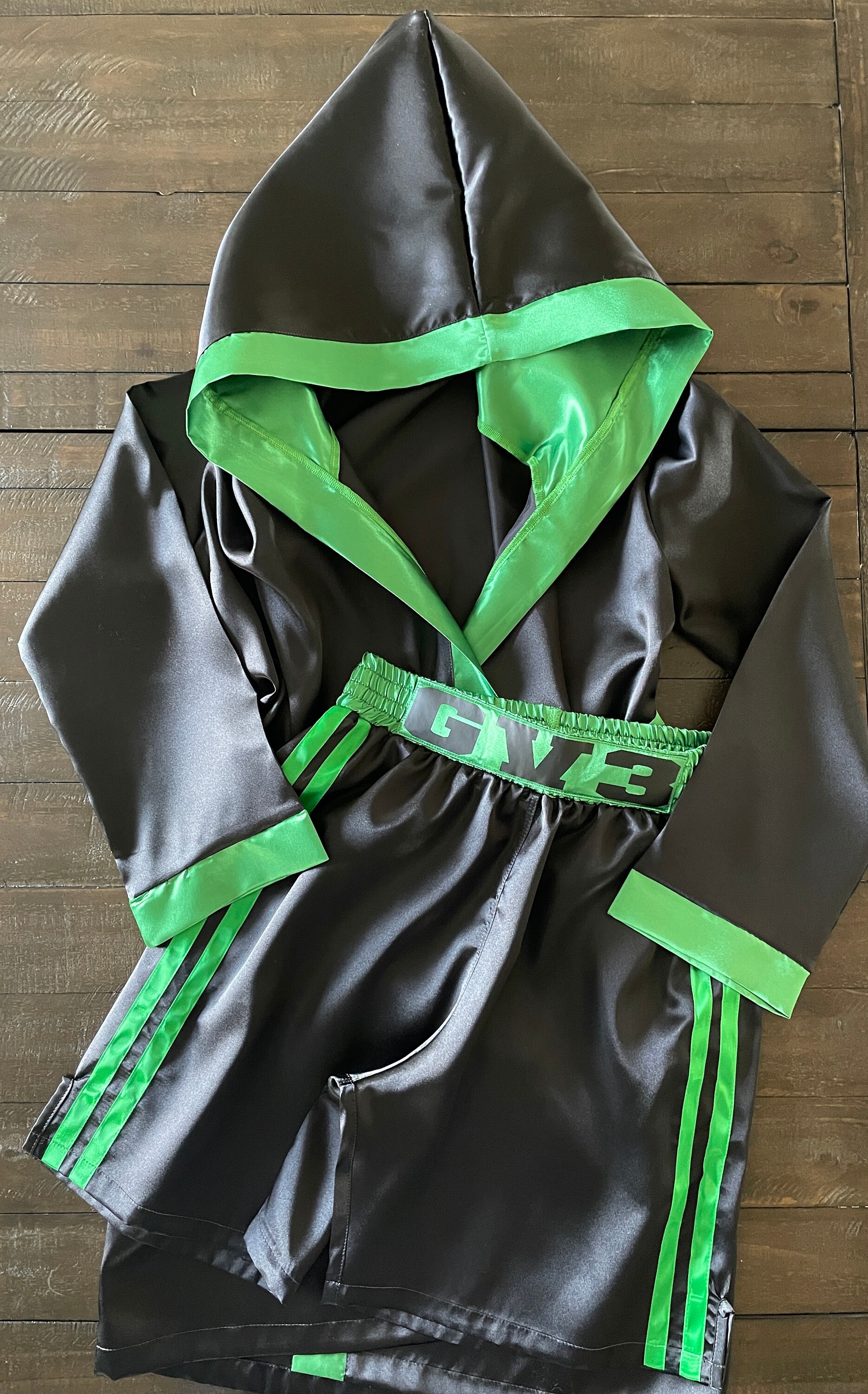 Personalized Kids Boxing Set Robe Shorts, Trunks, Costume Boxing. - Etsy