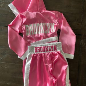 Personalized Adult Boxing Set Robe + Shorts, Trunks - Etsy