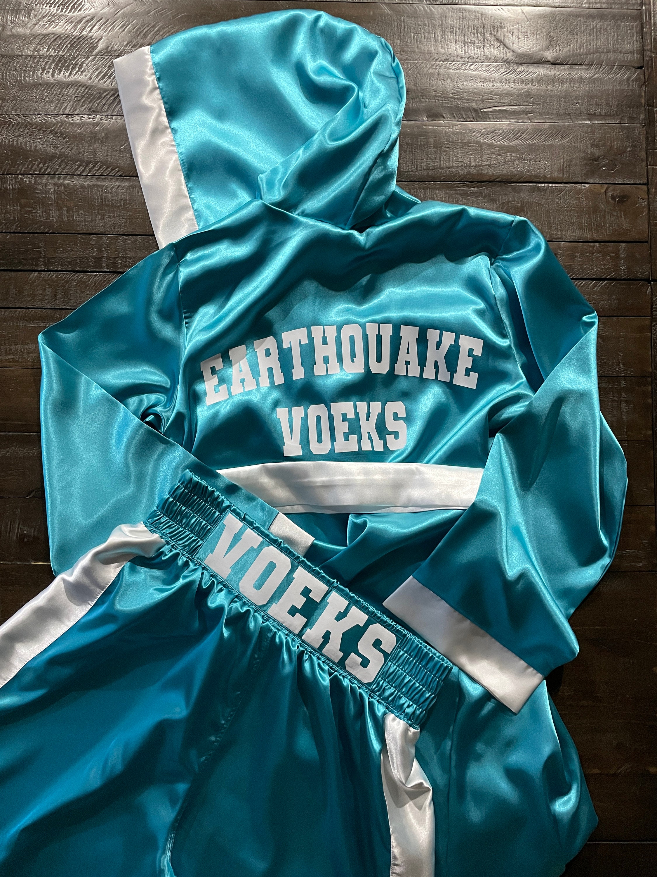 Personalized Adult Boxing Set Robe + Shorts, Trunks - Etsy