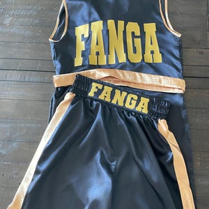 Personalized Sleeveless Adult Boxing Set Robe + Shorts, Trunks, Costume ...