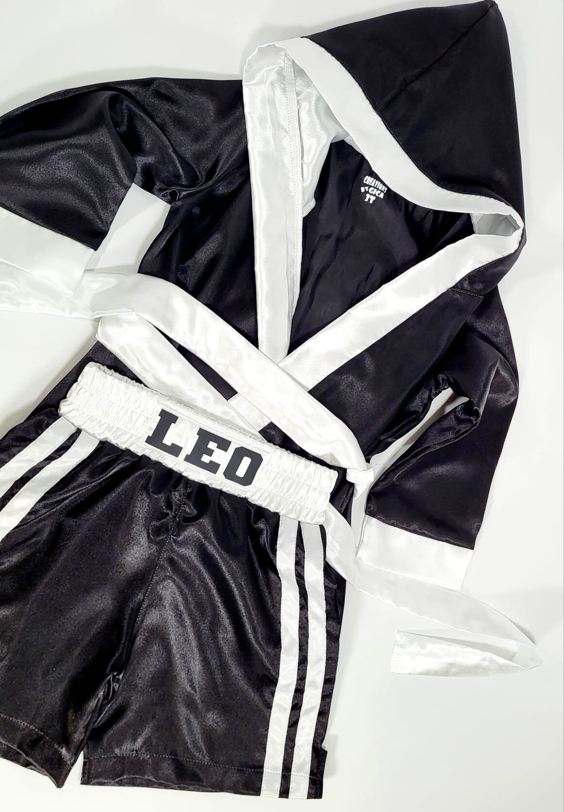 Personalized Kids Boxing Set Robe Shorts, Trunks, Costume Boxing. - Etsy