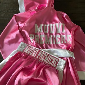 Personalized Adult Boxing Set Robe + Shorts, Trunks - Etsy