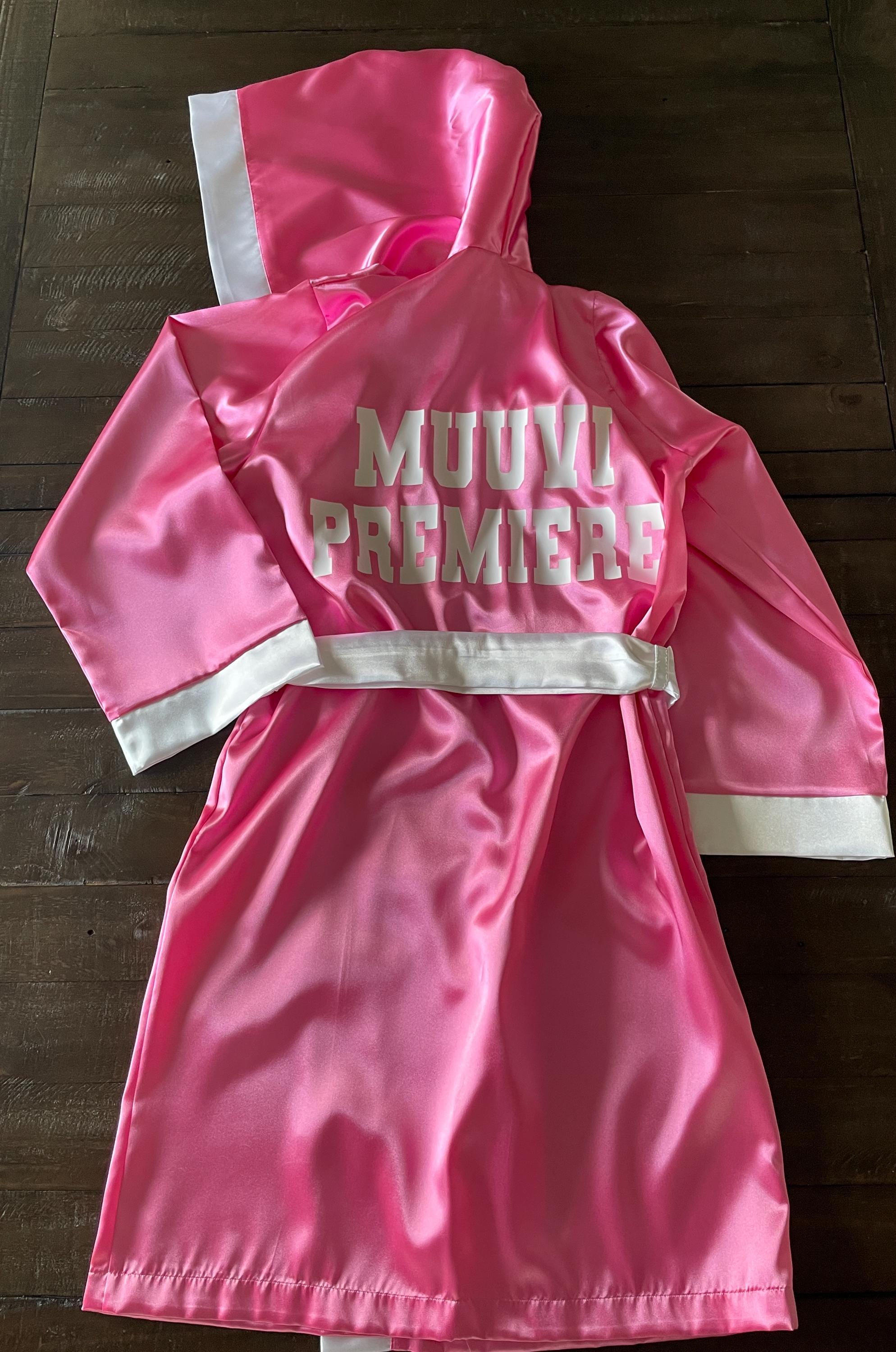 Personalized Adult Boxing Set Robe Shorts, Trunks - Etsy