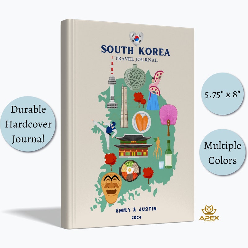 Korean Notebook - Etsy