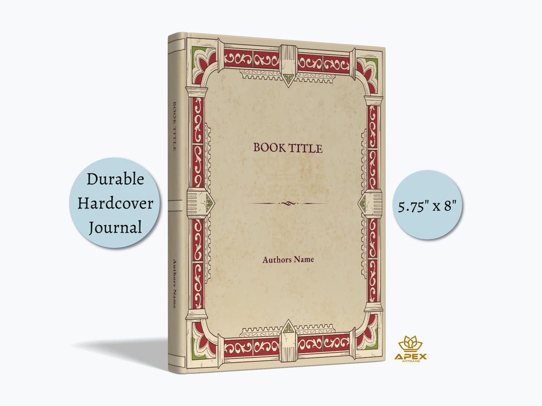 Personalized Medieval Style Manuscript Journal, Custom Antique ...