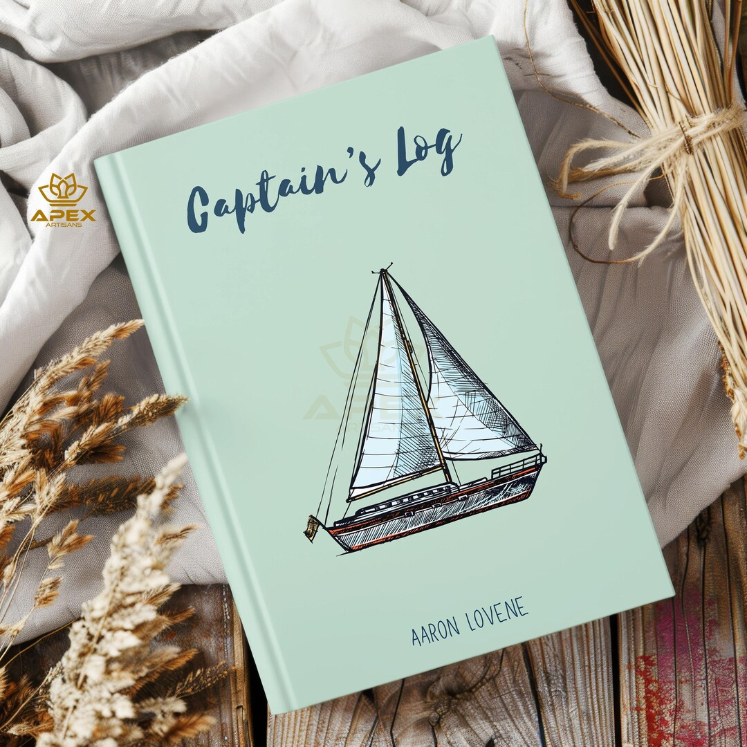 Personalized Sailing Journal, Boat Log Book for Captains, Sailing Gift ...