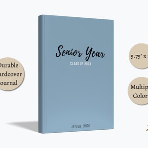 Senior Memory Book, Personalized Senior Year Gift, College High School ...