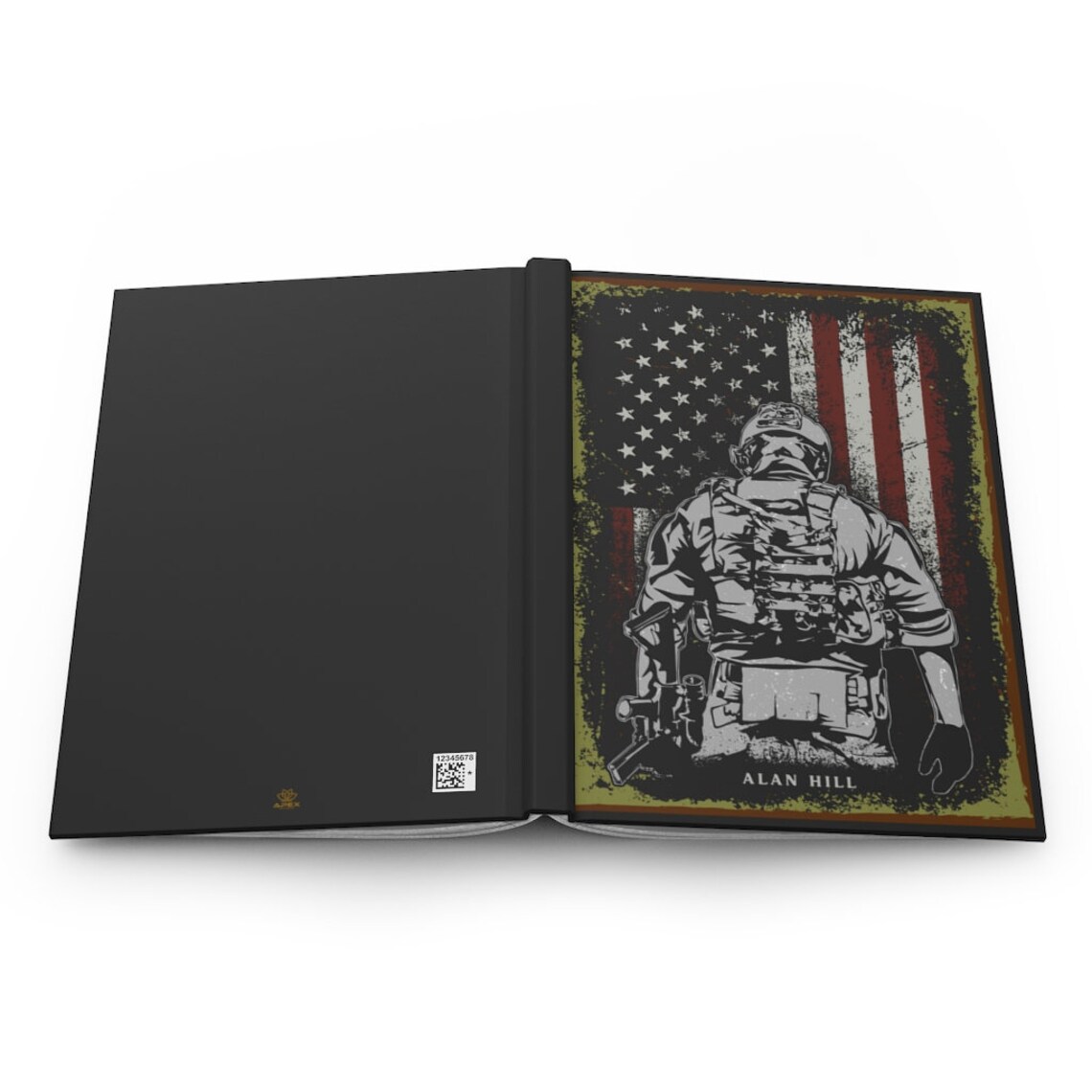 U.S. Army Journal Personalized Deployment Gift Custom - Etsy
