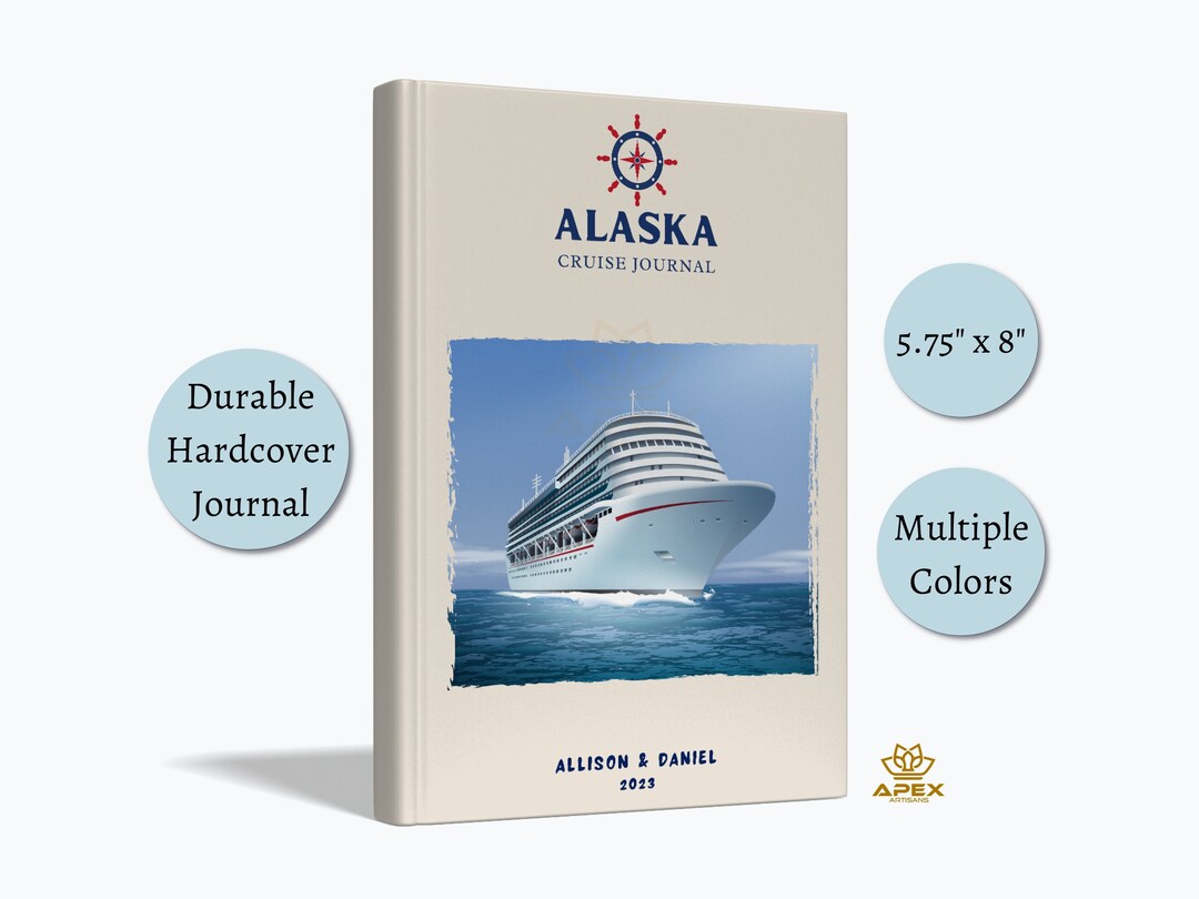 Alaska Cruise Journal, Custom Cruise Gifts, Alaska Travel Gift, Alaska ...