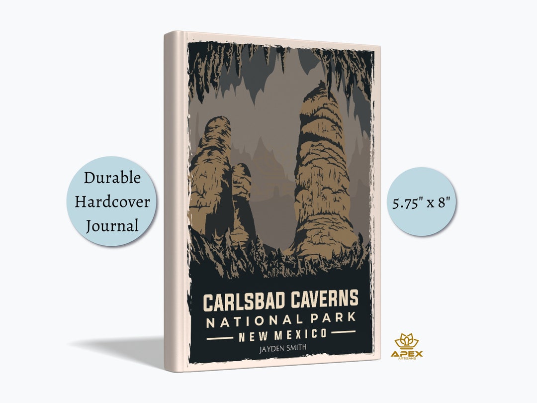 Carlsbad Caverns National Park Journal, New Mexico Travel Gift, Big ...