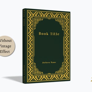 Custom Vintage Guest Book, Retro Gilded Journal, Hardcover Medieval ...