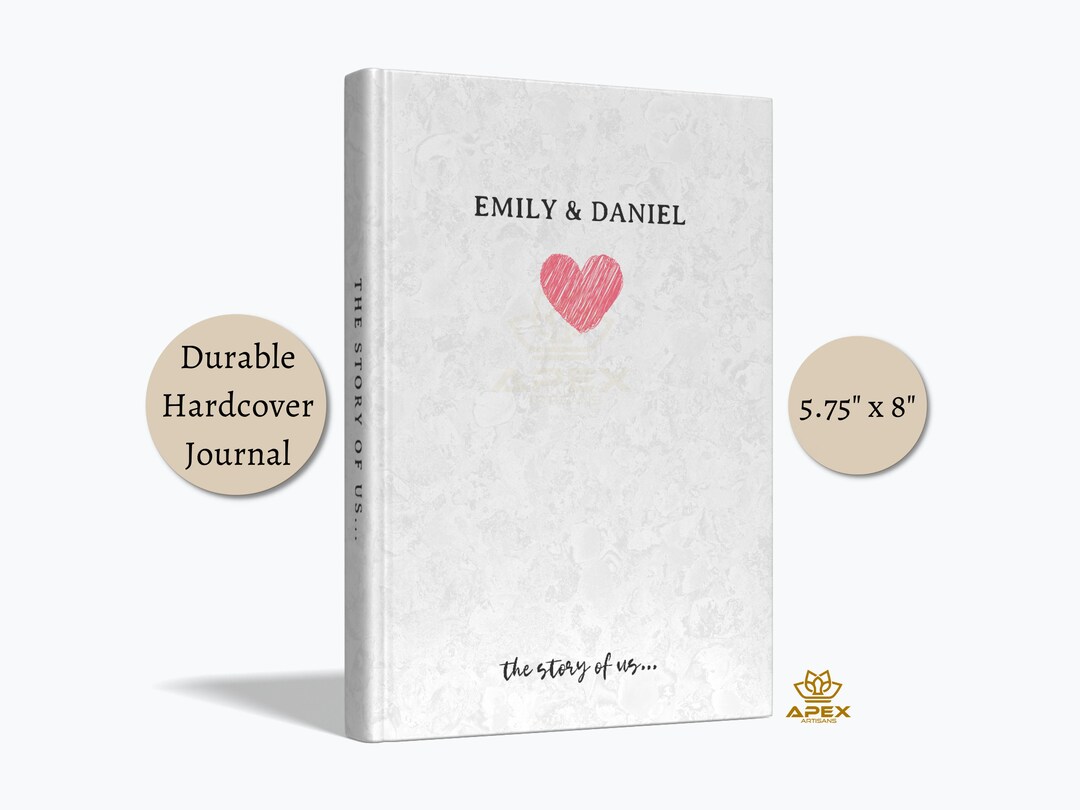 Personalized Our Love Story Book, Romantic Wedding or Anniversary Gift ...