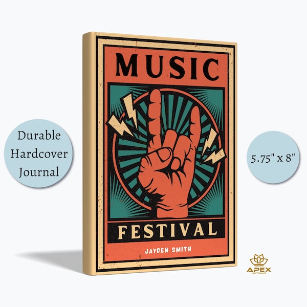 Personalized Concert Journal - Etsy