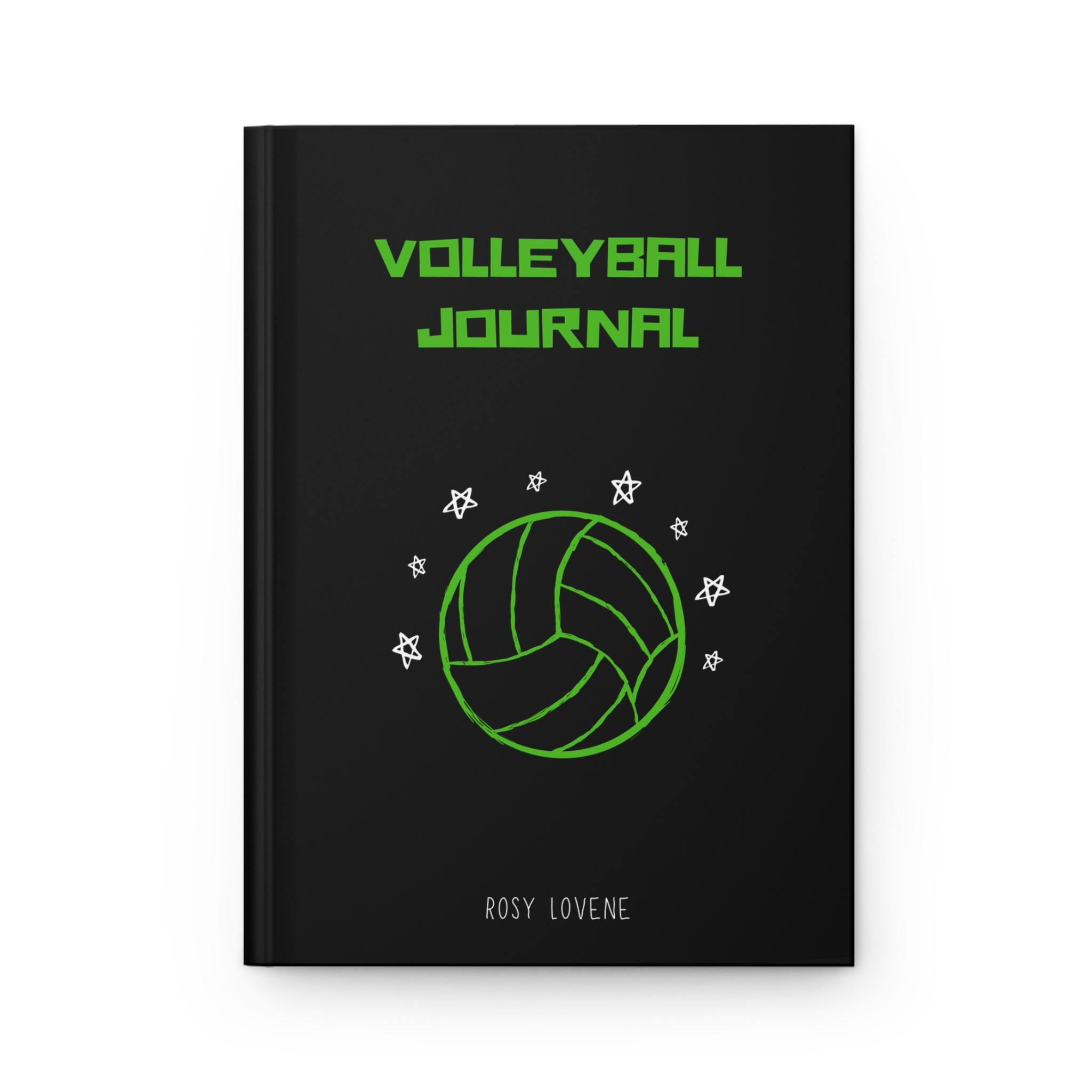 Volleyball Journal – Personalized Volleyball Team Gift, Coach Notebook ...