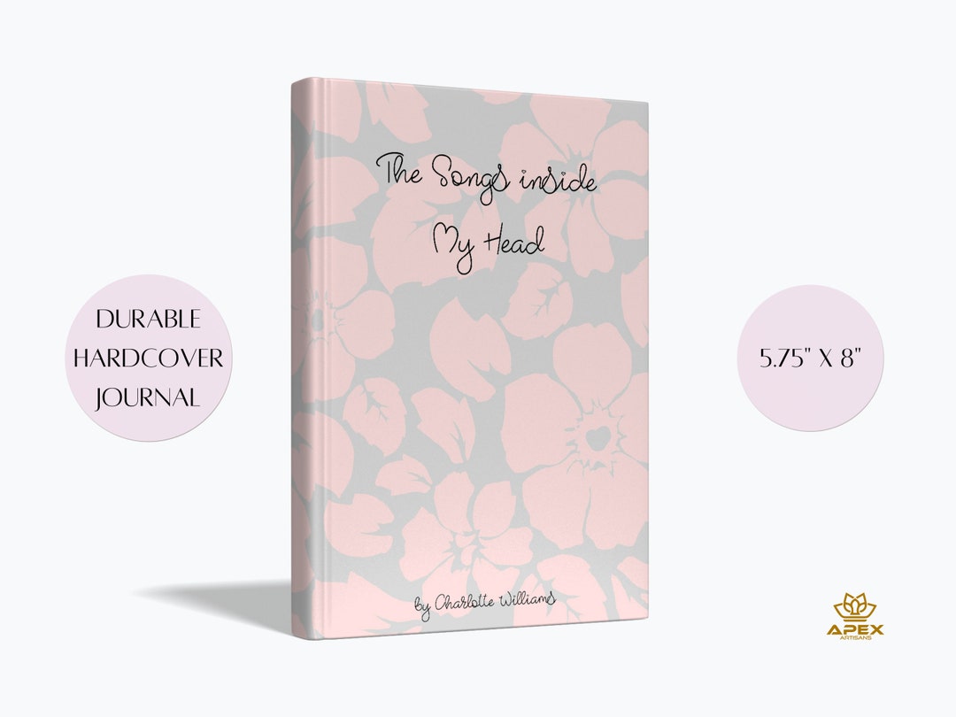 Songwriter Gift, Songwriting Notebook, Gift for Musician, Song Writing ...