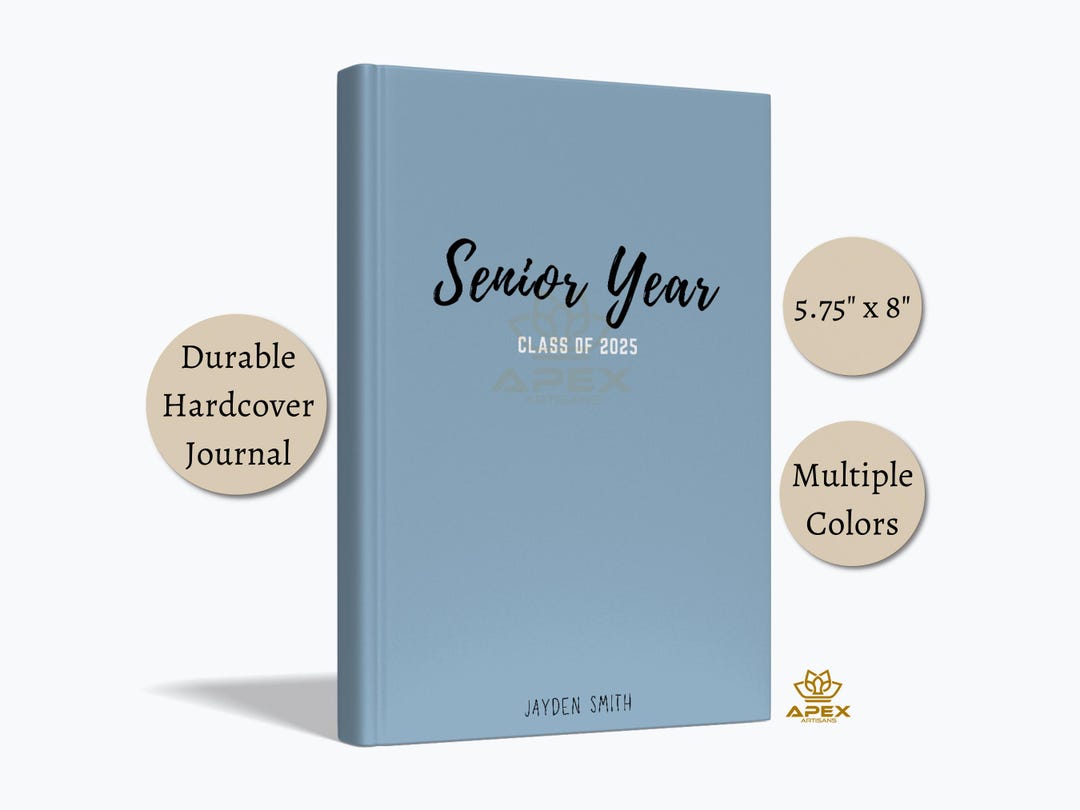 Senior Memory Book, Personalized Senior Year Gift, College High School ...