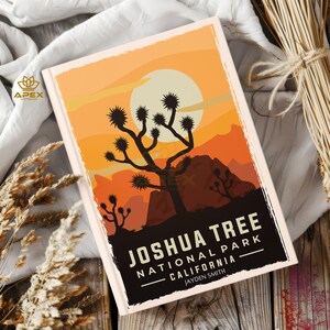 Joshua Tree Journal, National Park Adventure Notebook, Mojave Desert ...