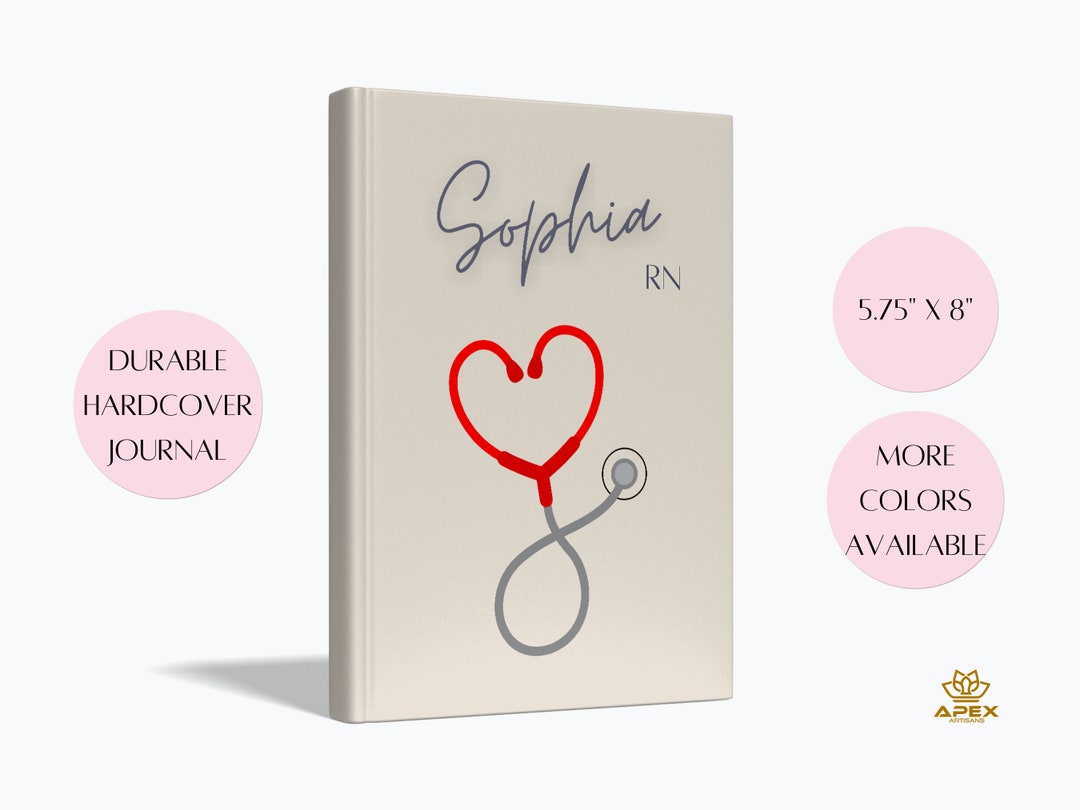 Personalized Nurse Notebook, Nursing Notes, Custom Nurse Journal, Cna ...