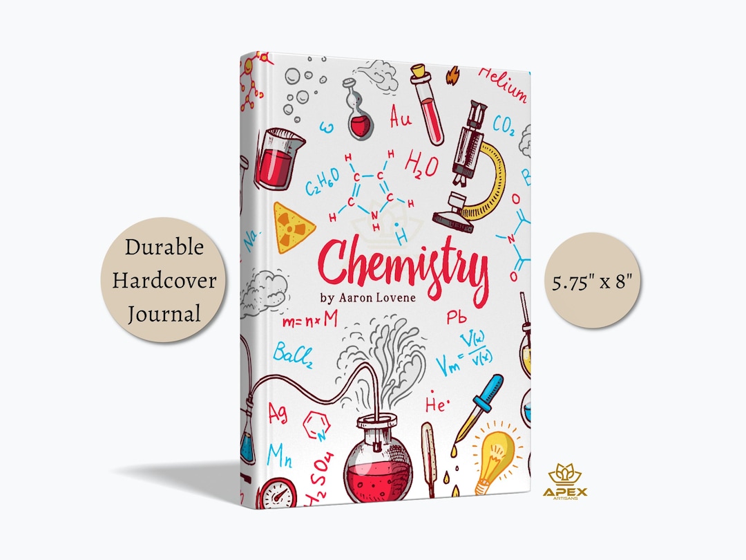 Personalized Chemistry Notebook – Custom Science Journal for Teachers ...