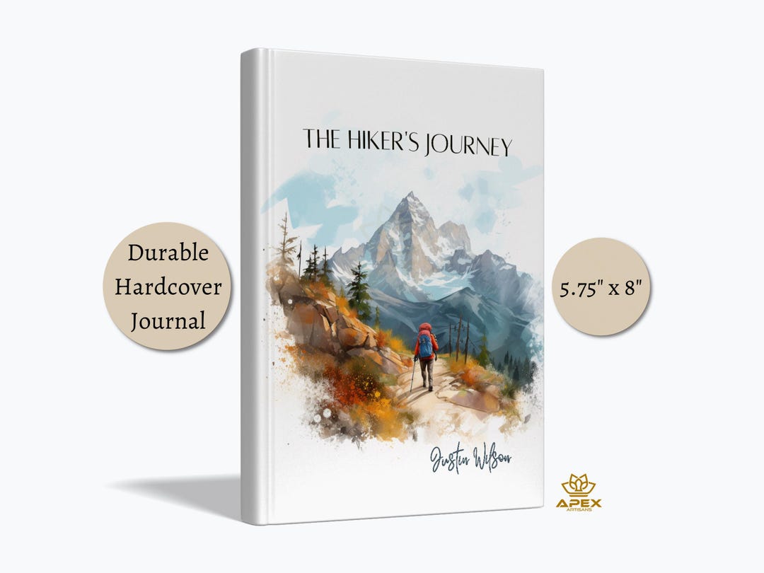 Personalized Hiking Journal - Custom Trail Log Book for Hikers ...
