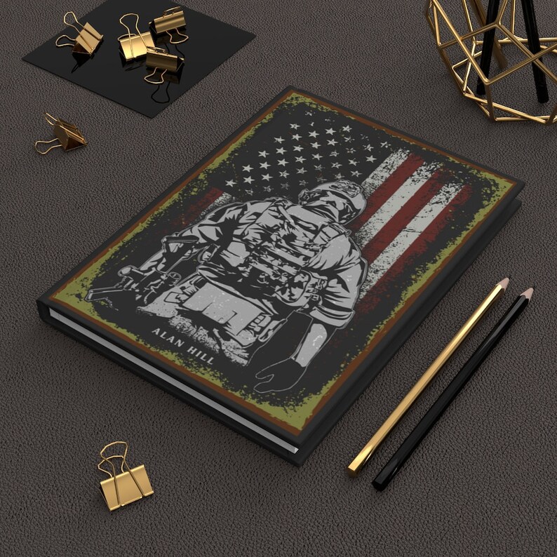 U.S. Army Journal Personalized Deployment Gift Custom - Etsy