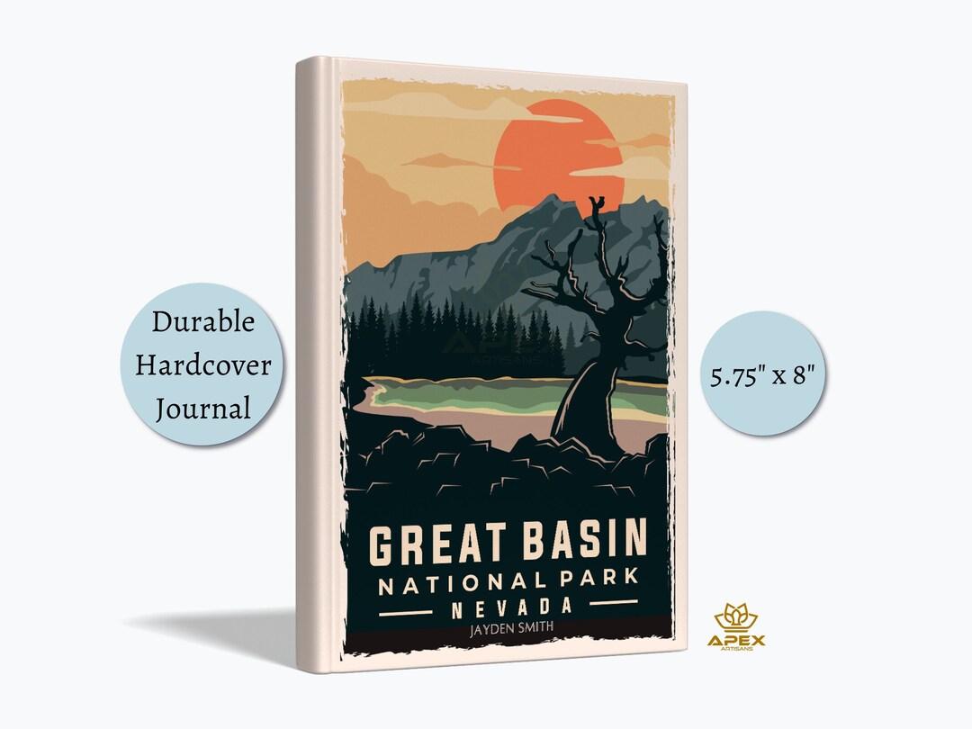 Great Basin National Park Journal, Nevada Hiking & Camping Gift ...