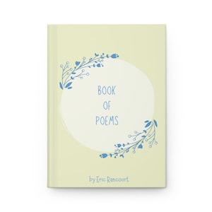 Personalized Book of Poems Journal, Custom Writing Diary, Writers Book ...