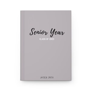 Senior Memory Book, Personalized Senior Year Gift, College High School ...