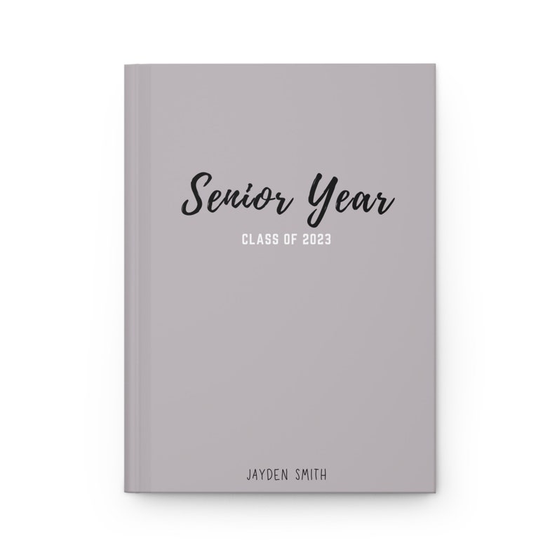 Senior Memory Book Personalized Senior Year Gift College - Etsy