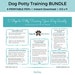 Dog Potty Training BUNDLE Puppy Potty Training Printable 6 - Etsy