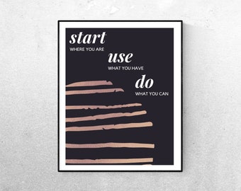 Start Where You Are | Etsy