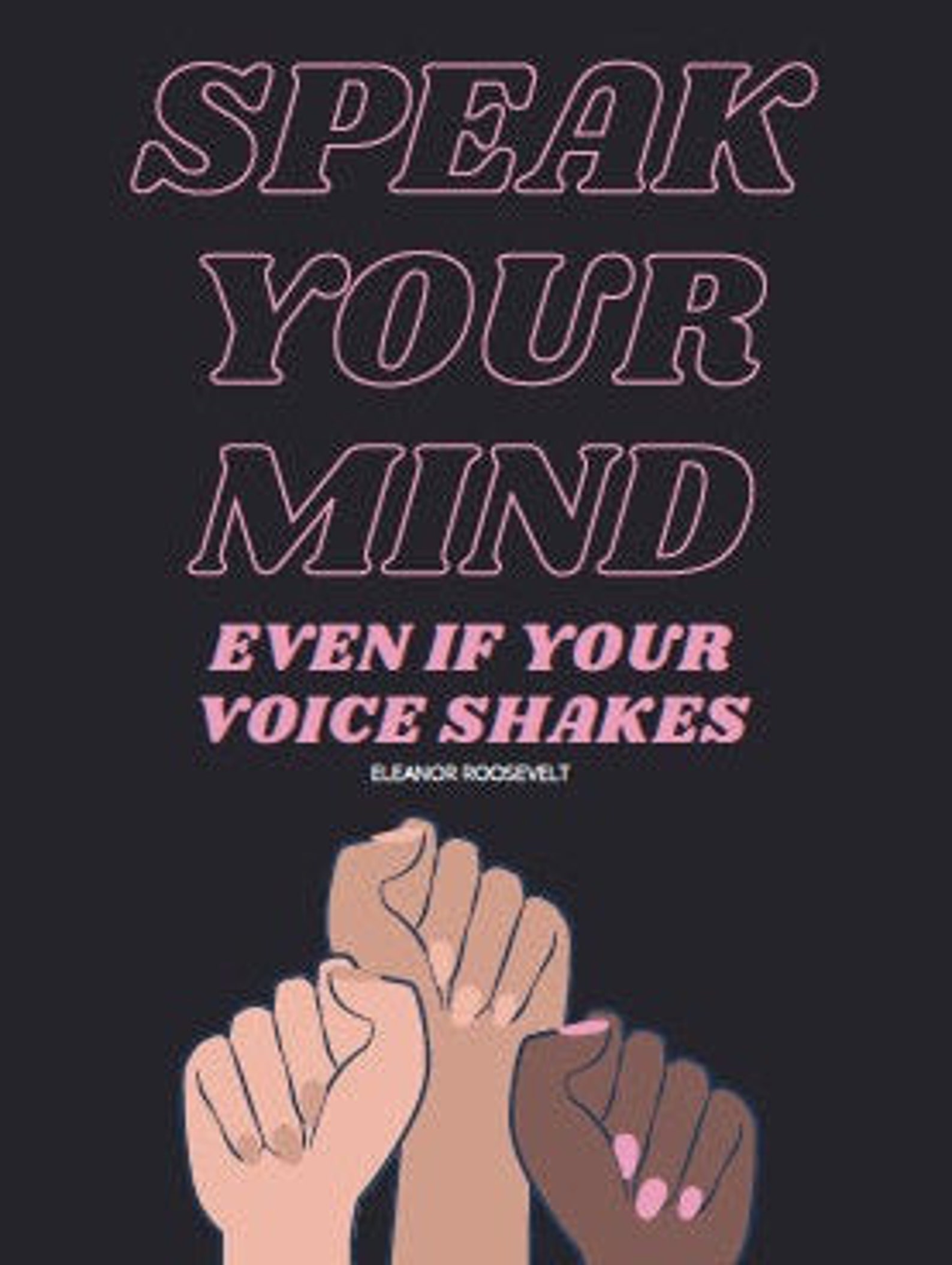 Speak Your Mind -- Classroom Poster Digital Download - Etsy