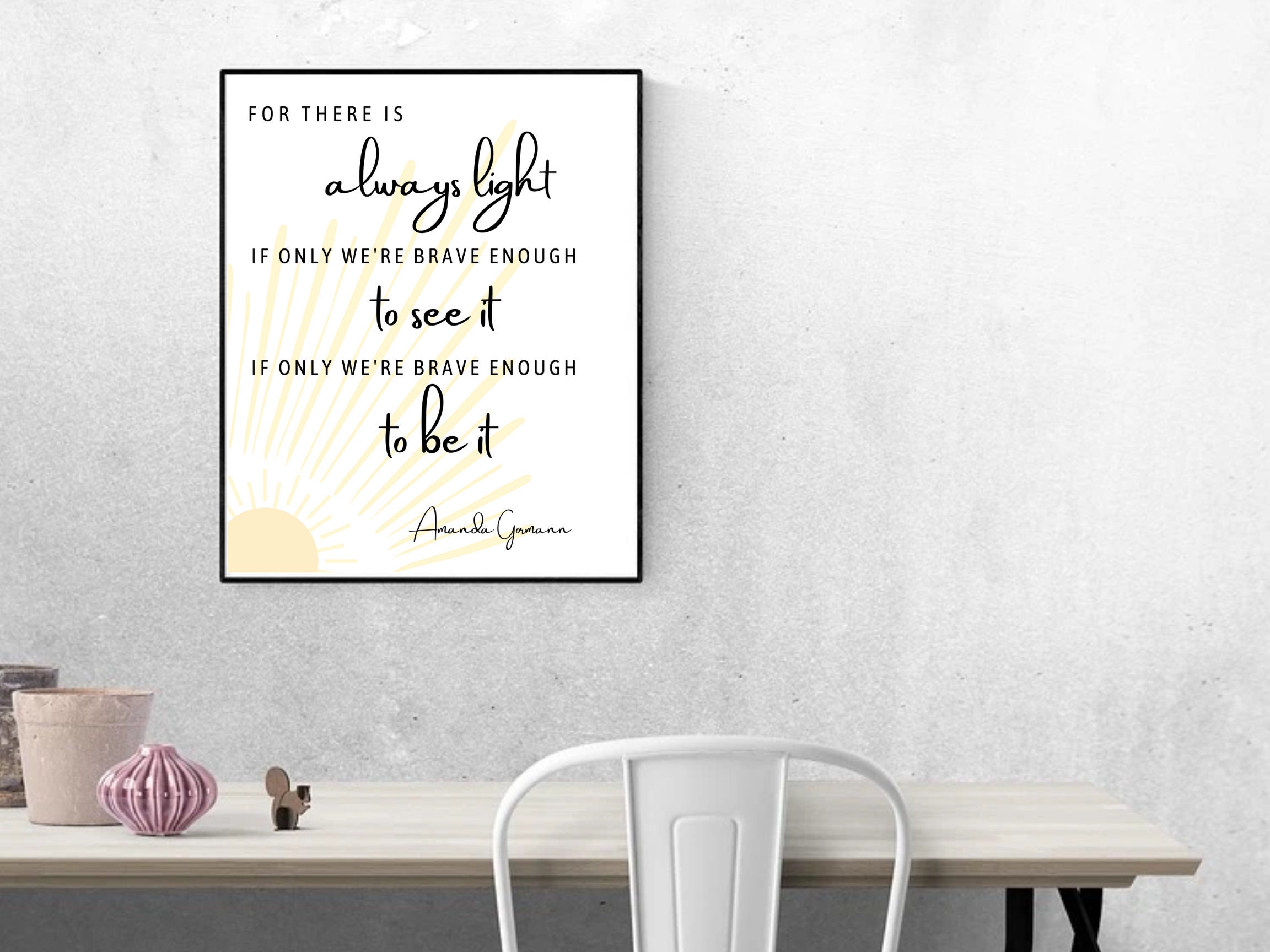 Always Light -- Classroom Poster Digital Download - Etsy