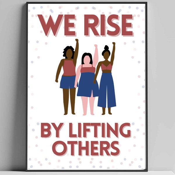 We Rise by Lifting Others - Etsy