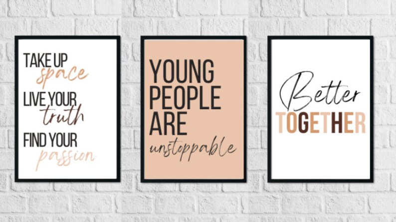 Social Justice Inclusive Diversity Equity Poster Bundle - Etsy