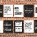 Social Justice Inclusive Diversity Equity Poster Bundle | Etsy