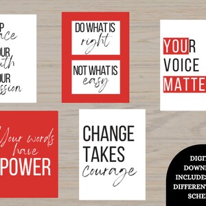 Social Justice, Inclusive, Diversity, Equity Poster Bundle ...